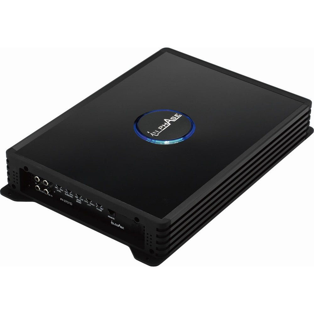 In Phase IPA9701D 1 Ohm Stable 2400 Watts Monoblock with Subsonic Filt ...