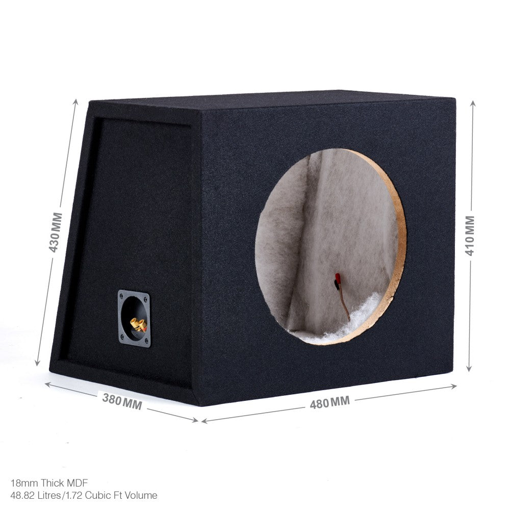 In Phase BX12SL 12" Sealed Subwoofer Enclosure — IPI Trade